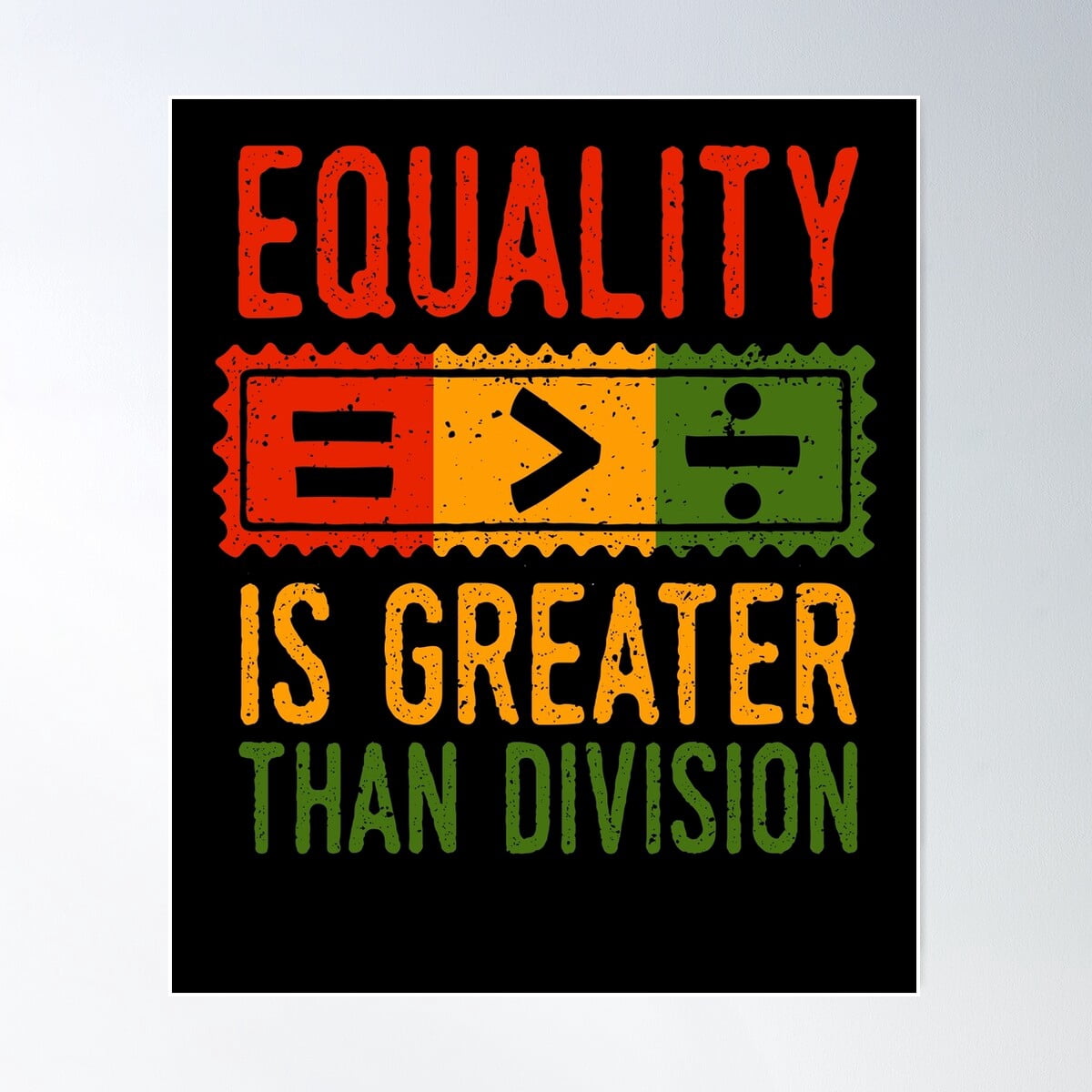 Equality Is Greater Than Division - Math-Inspired Black History Month ...