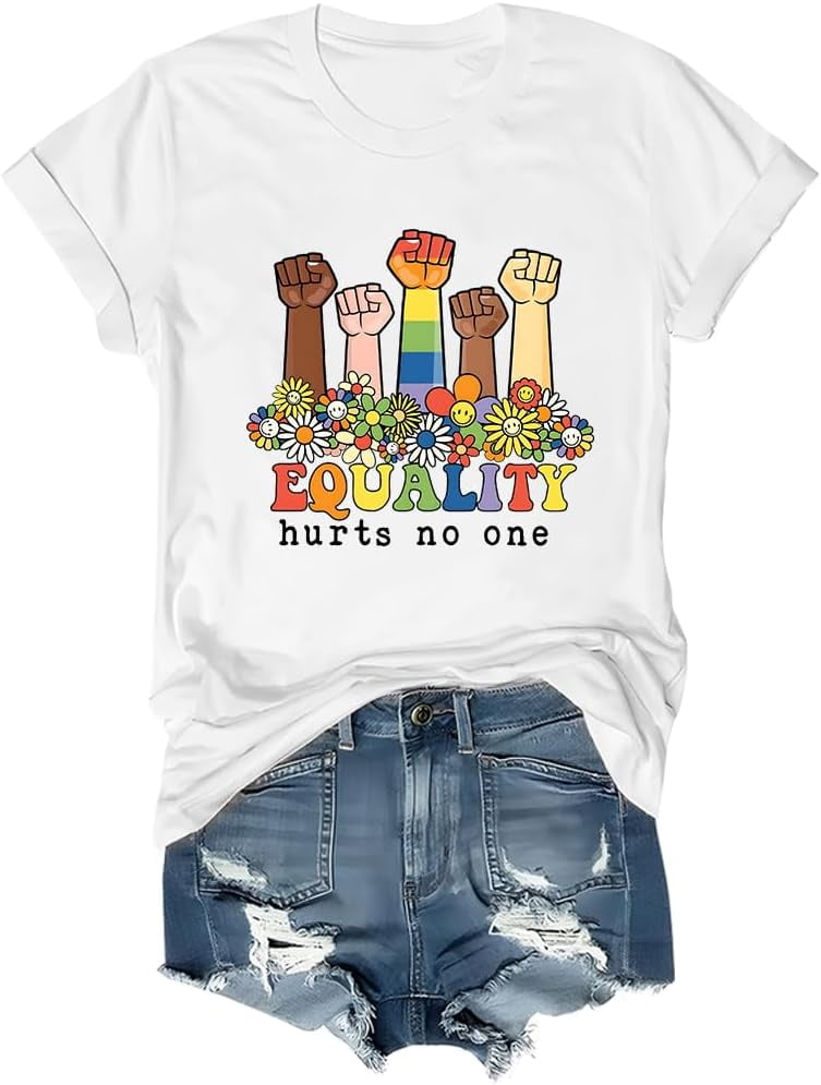 Equality Hurts No One Shirt Equality Hurts No One T-Shirt - Walmart.com