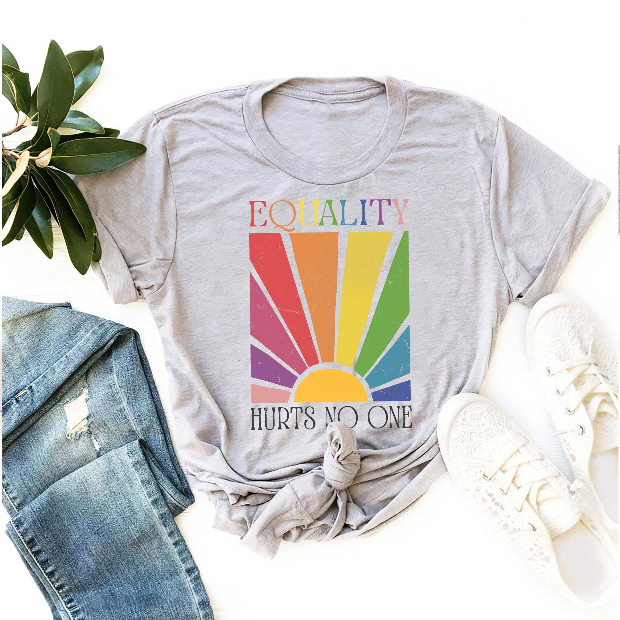Equality Hurts No One Shirt, LGBTQ Shirt, Social Justice Shirt, Trans ...