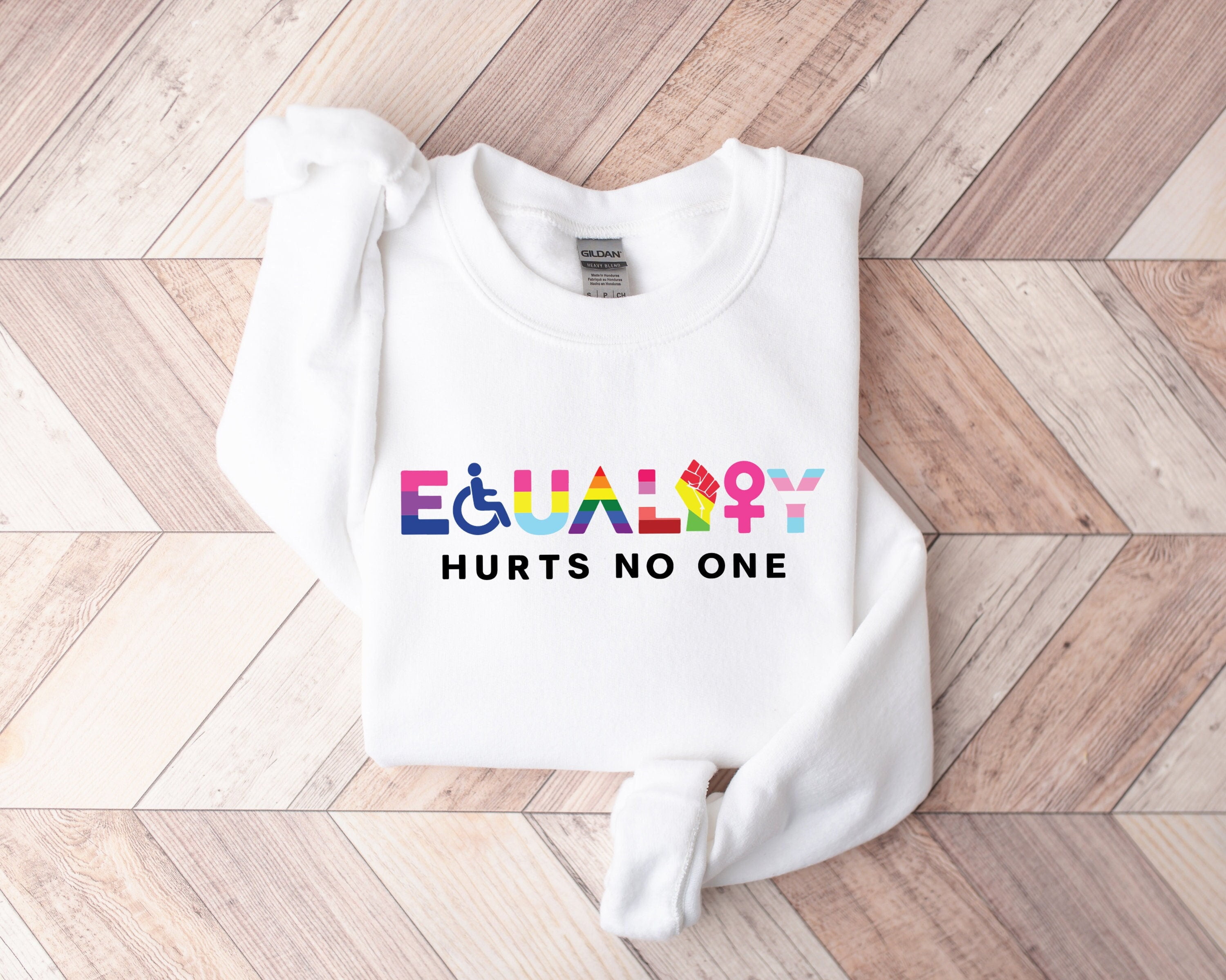 Equality Hurts No One T-Shirt, Black Lives Matter, Equal Rights, Pride ...