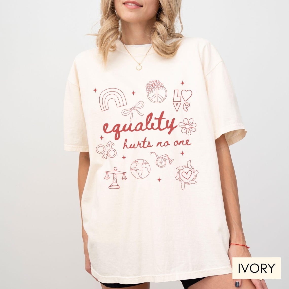 Equality Shirt, Social Justice Shirt, Equal Rights Tee, Anti Racism, Feminist Shirt, Pride Shirt ...