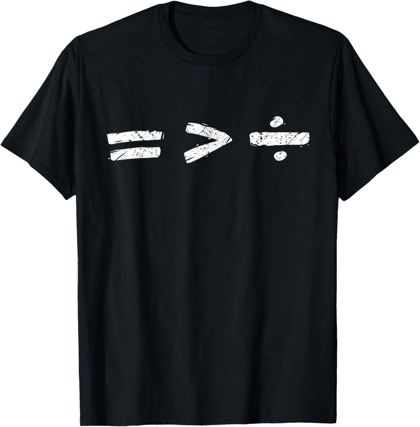 Equality Is Better Than Division Equal Rights Math Symbol T Shirt