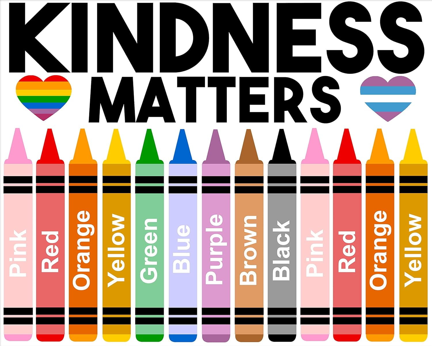 Equality tin sign, Kindness Matters, Positive Classroom Decor ...
