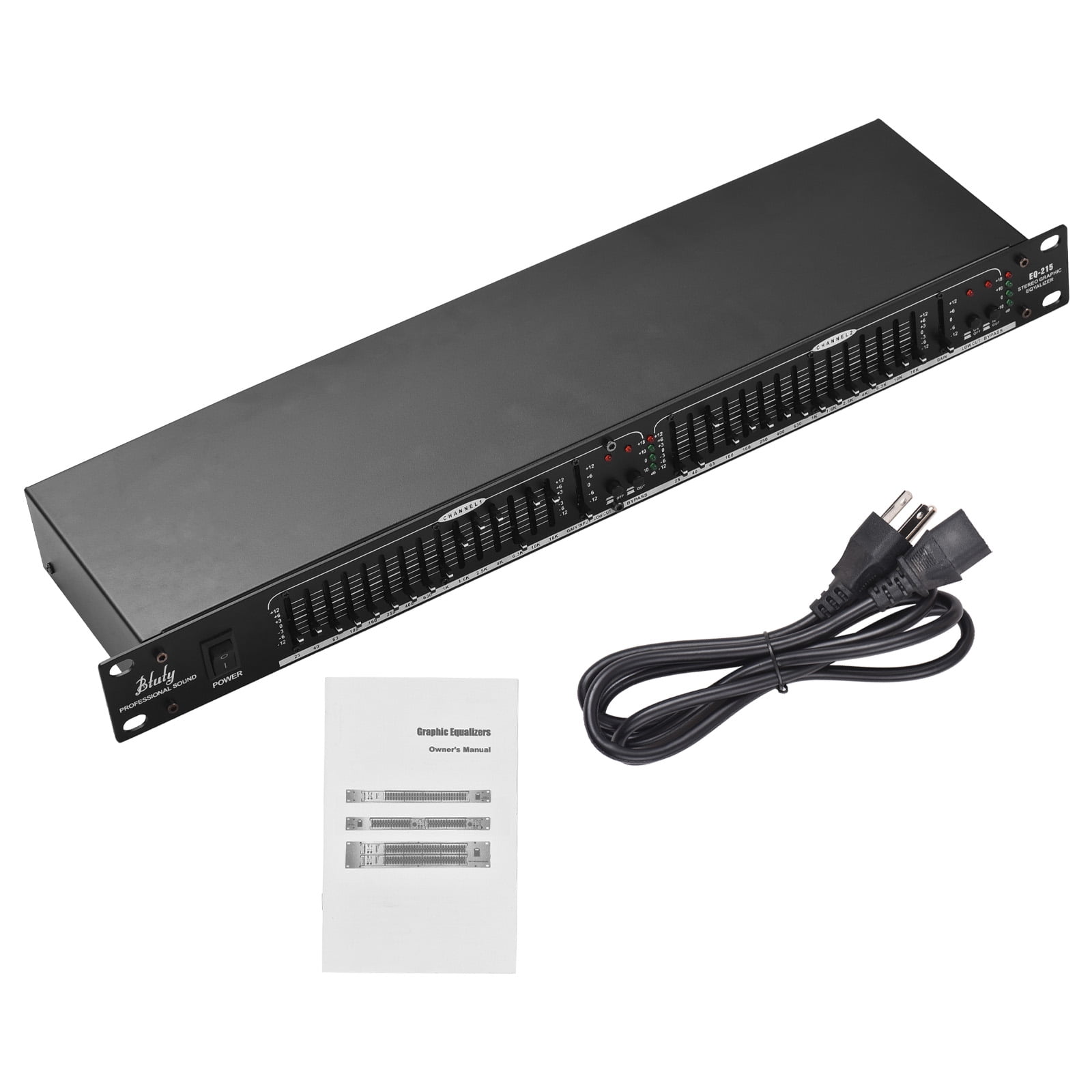 Equalizer,Equalizer 1u Mount 15-band Equalizer 1u Channels Dual Channel ...