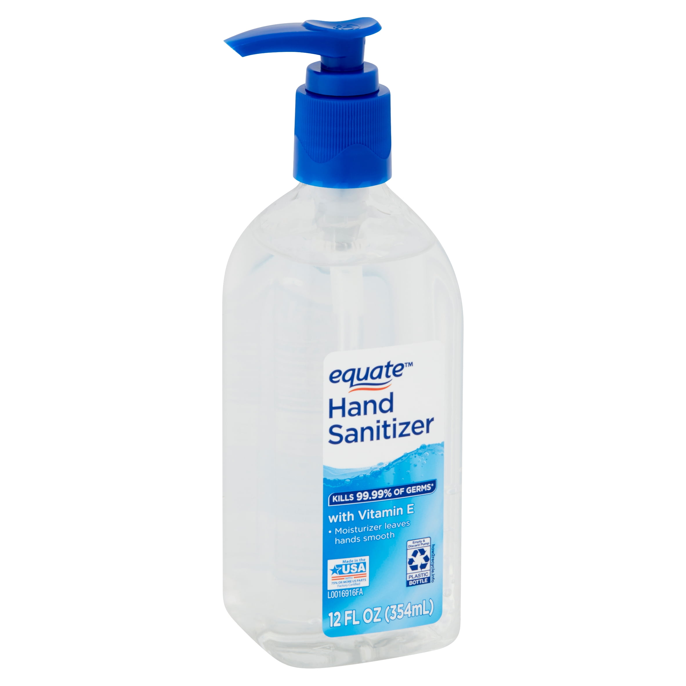Equate 12 Fl. Oz. Hand Sanitizer - Walmart.com