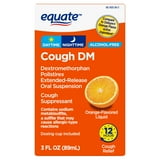 Equate 12 Hour Cough Relief DM Dextromethorphan Extended Release Liquid ...