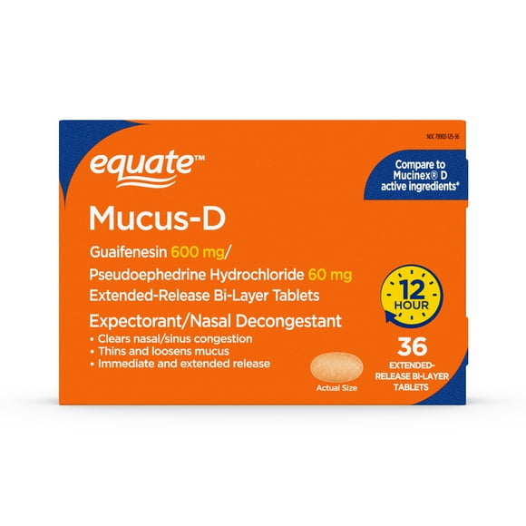 Pseudoephedrine in Allergy Medicine - Walmart.com