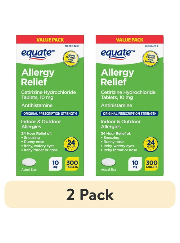 Equate Zyrtec in Allergy Medicine - Walmart.com