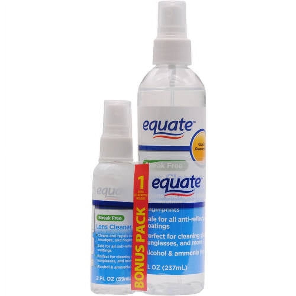 Equate 2oz/8oz Lens Cleaner - Walmart.com