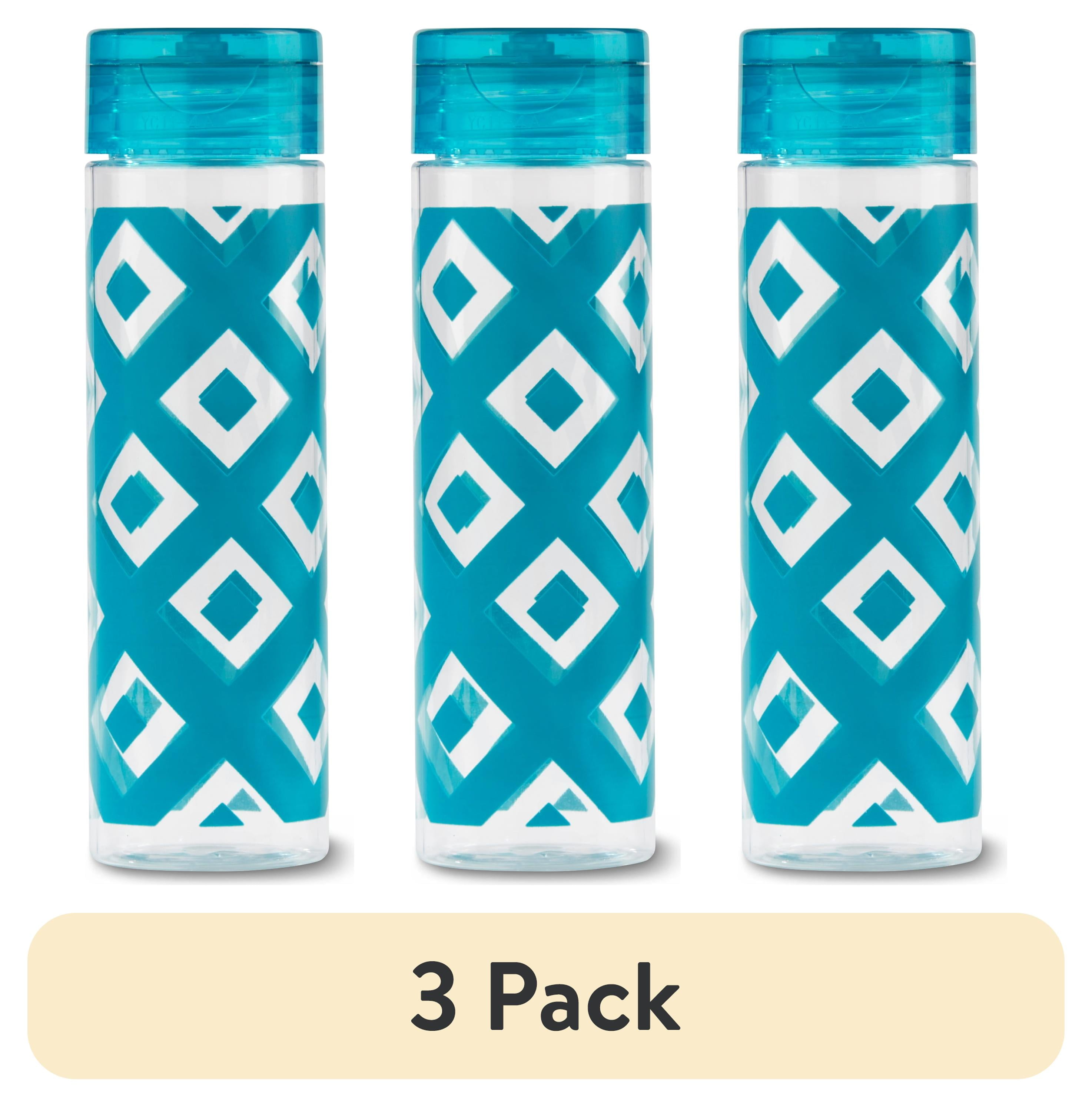 (3 pack) Equate 3 fl. oz. Printed Plastic Travel Bottle, Prints May ...