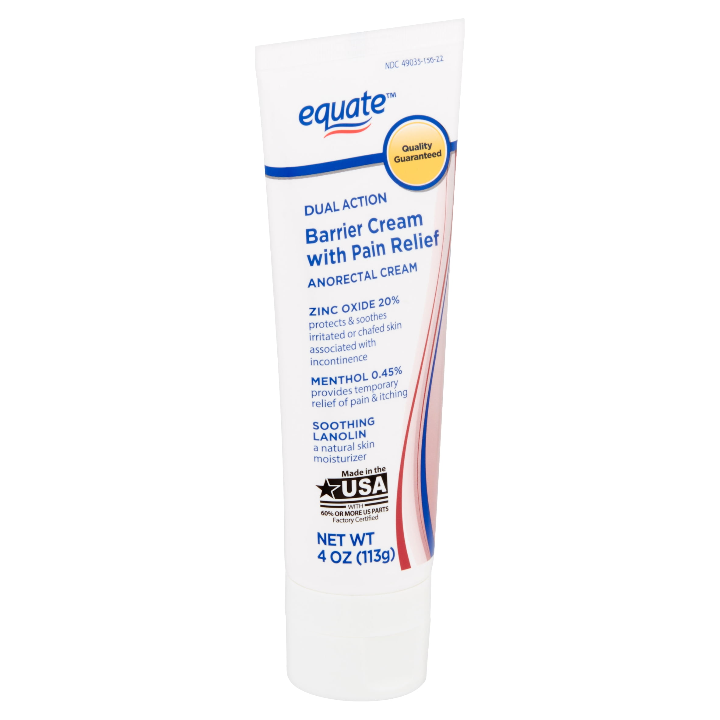 Brandclub - Equate 4 oz. Dual Action Barrier Cream with Pain Relief ...