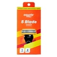 Equate Men's 5 Blade Razor with Trimmer, Cartridges Fit Equate 5 Blade ...