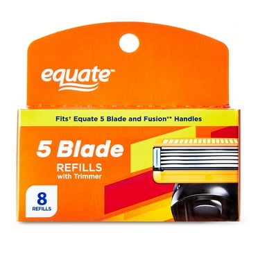 Equate Men's 5 Blade Razor Blade Refills, 4 Ct - Walmart.com