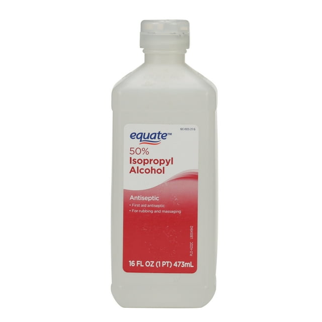 Equate 50% Isopropyl Alcohol Liquid Antiseptic, 16 fl oz HSA/FSA ...