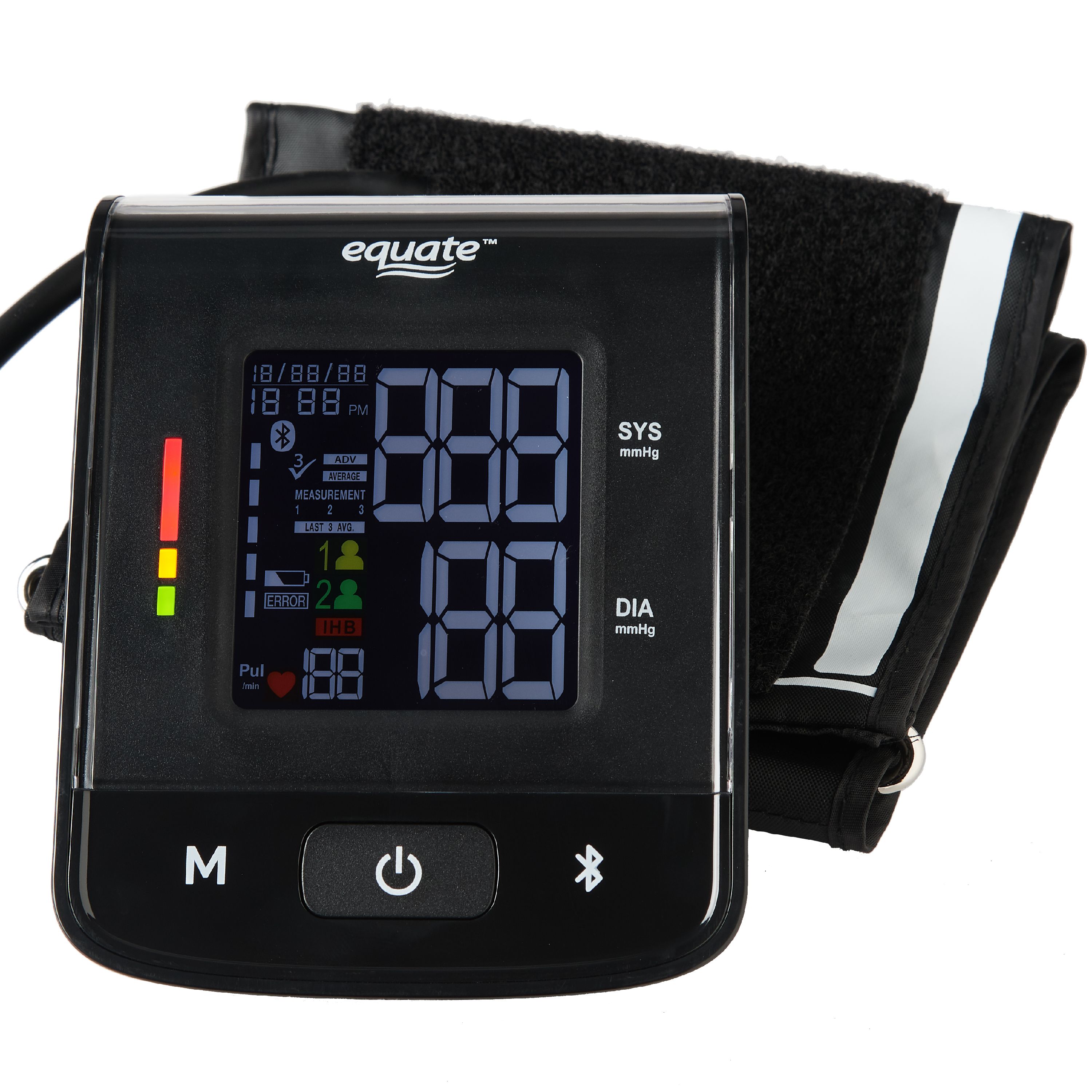 Equate 8000 Series Premium Upper Arm Cuff Blood Pressure Monitor Equate 8000 Series Premium Upper Arm Cuff Blood Pressure Monitor