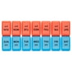 Equate 4-A-Day Pill Planner, 1 Week, 8.5" HSA/FSA Eligible - Walmart.com