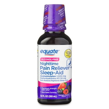 Equate Extra Strength Acetaminophen Pain Relief Liquid, Cherry Flavor ...