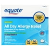 Equate Allergy Relief, Cetirizine Hydrochloride Tablets, 10 mg, 14 ...