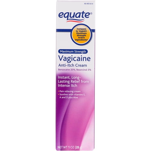 Equate Anti Itch Vagicaine, 1 oz HSA/FSA Eligible - Walmart.com