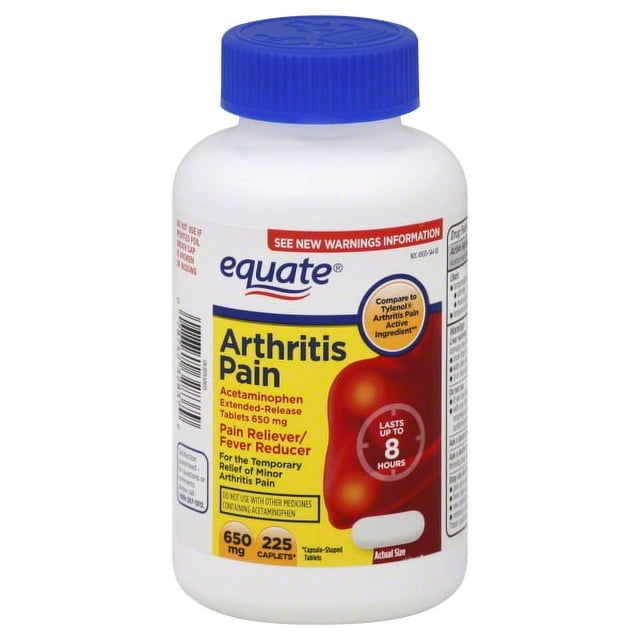 Equate Arthritis Pain Reliever, 225ct HSA/FSA Eligible - Walmart.com