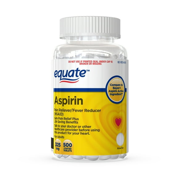 Aspirin Over-the-Counter Medicines in Medicine Cabinet - Walmart.com