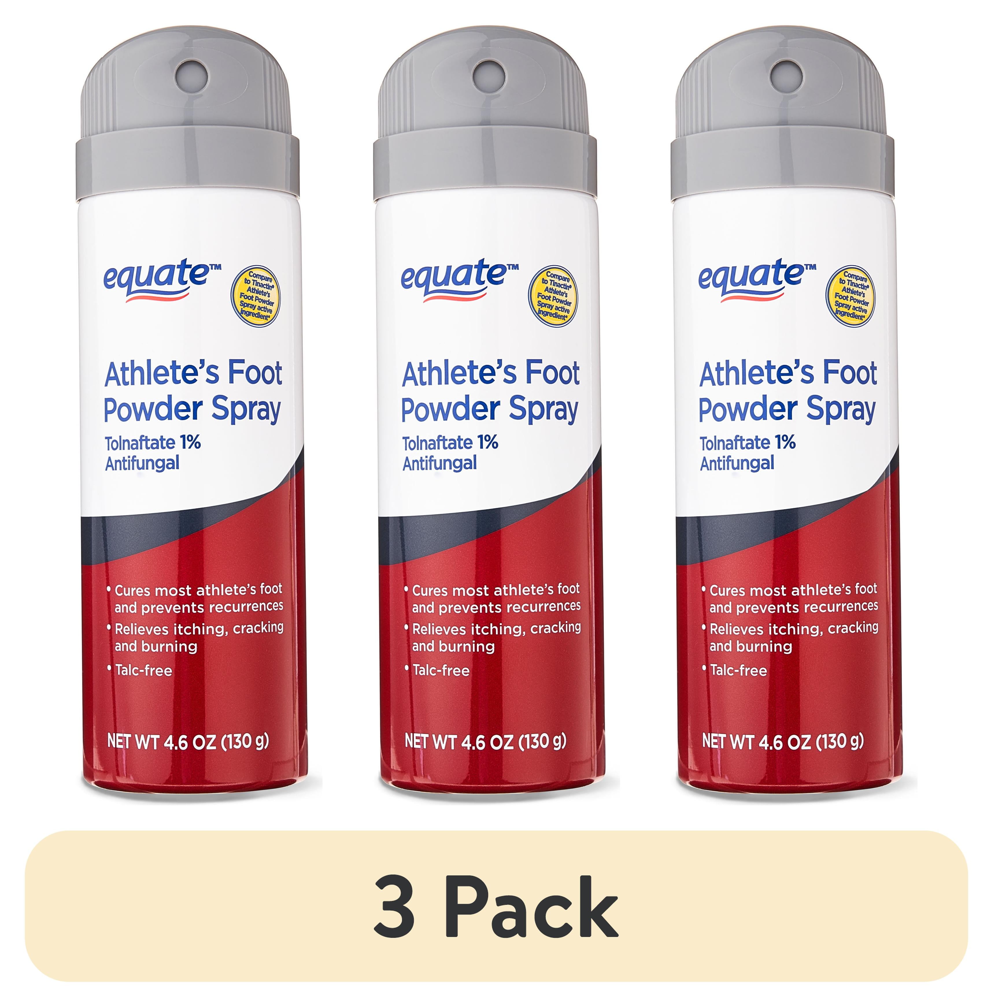 3 pack Equate Athletes Foot Antifungal Powder Spray, Philippines | Ubuy