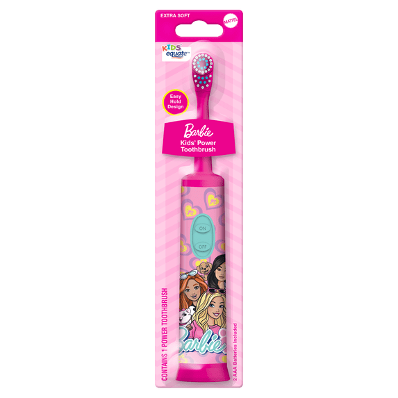 Equate Kids Electric Oscillating Toothbrush Battery Powered Soft ...