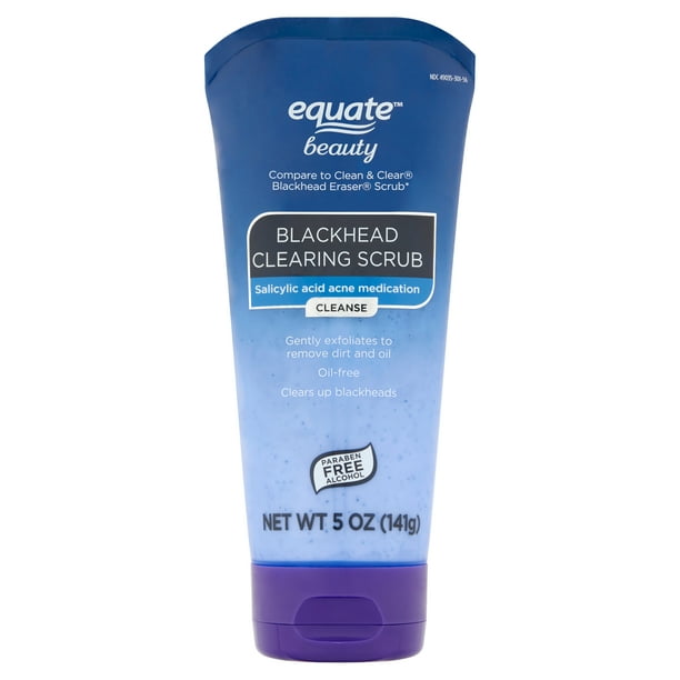 Equate Blackhead Clearing Scrub, 5 oz - Walmart Business Supplies