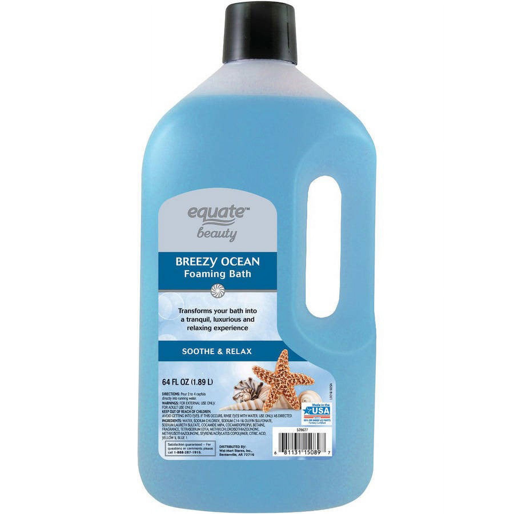 Equate Beauty Breezy Ocean Foaming Bubble Bath 64 Fl Oz Walmart equate-beauty-breezy-ocean-foaming-bubble-bath-64-fl-oz-walmart