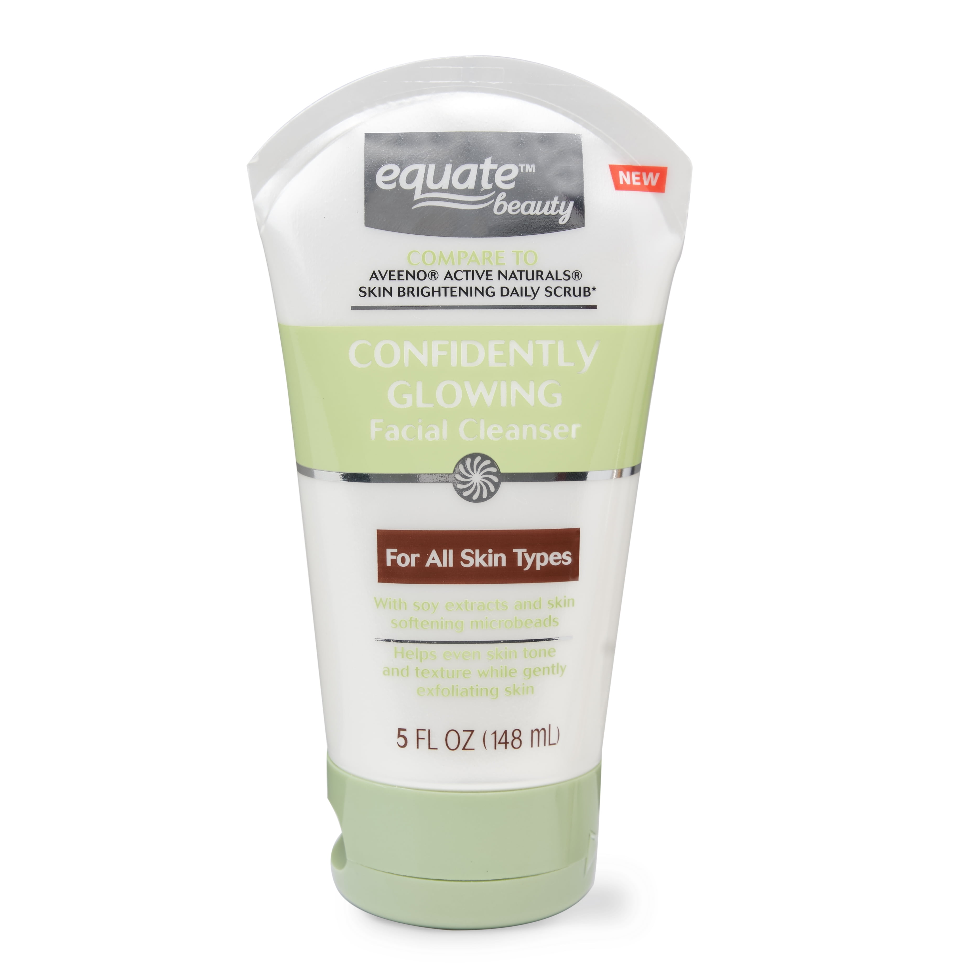 Equate Beauty Confidently Glowing Facial Cleanser, 5 fl oz - Walmart ...