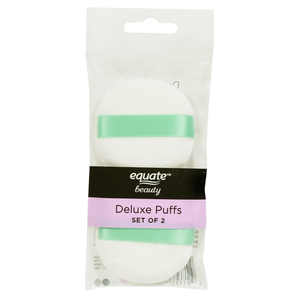 Equate Beauty Deluxe Puffs, 2 Count - Walmart Business Supplies