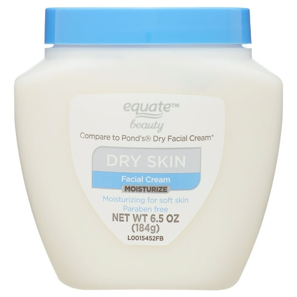 Equate Dry Skin Facial Cream, 6.5 oz - Walmart Business Supplies