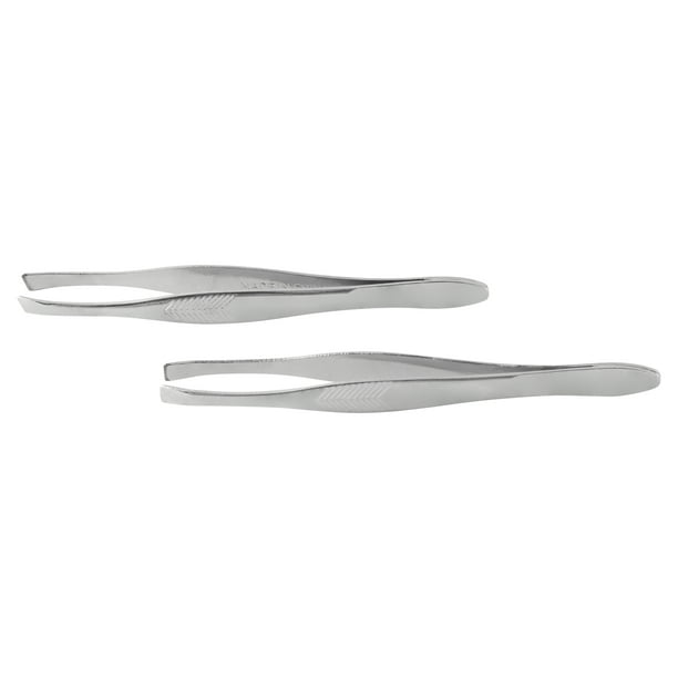 Equate Duo Pack Tweezers, Slant and Square Tip, 2 Count - Walmart ...
