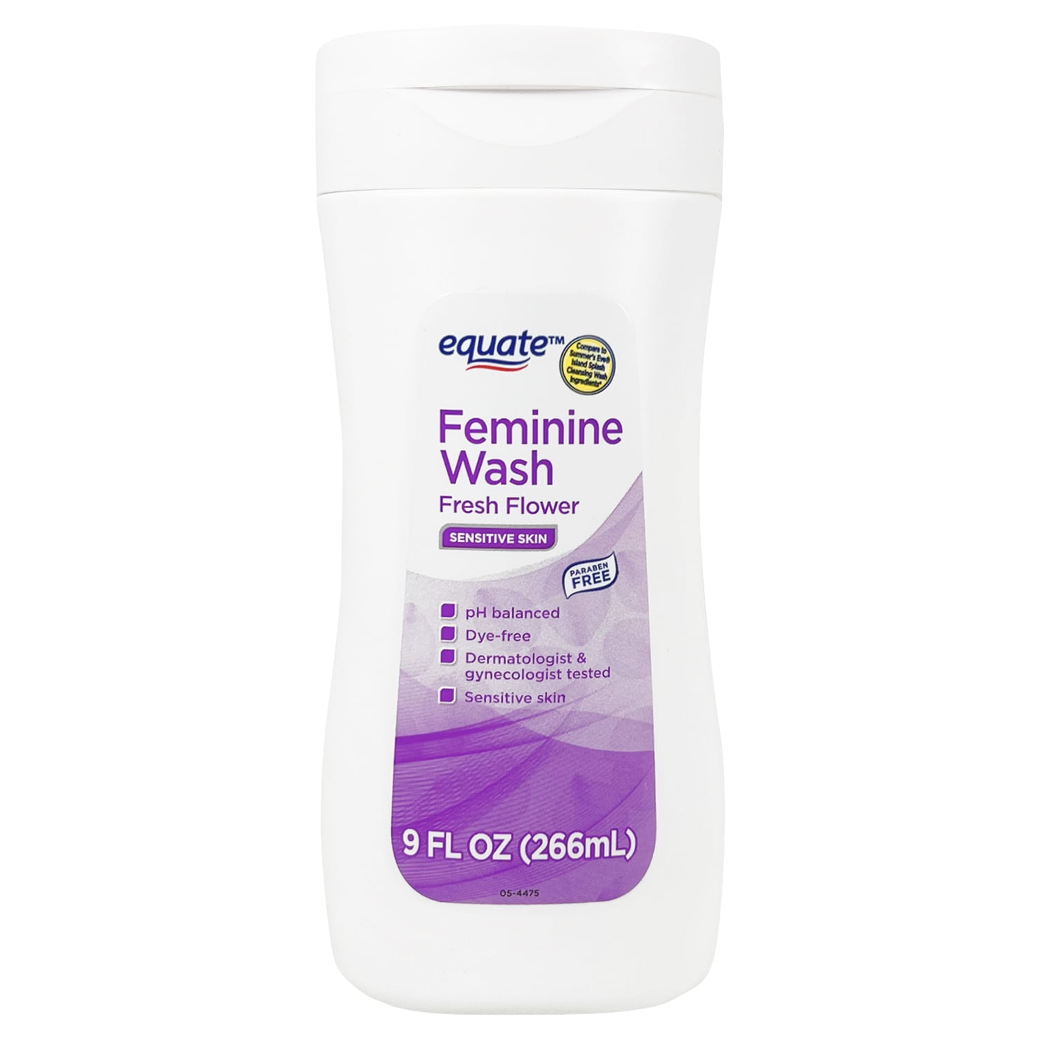 Equate Beauty Feminine Wash for Sensitive Skin, Fresh Flower, 9 oz, 1 ...