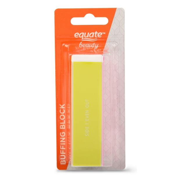 Equate Beauty Fingernail Buffer Block and File with 4 Surfaces ...