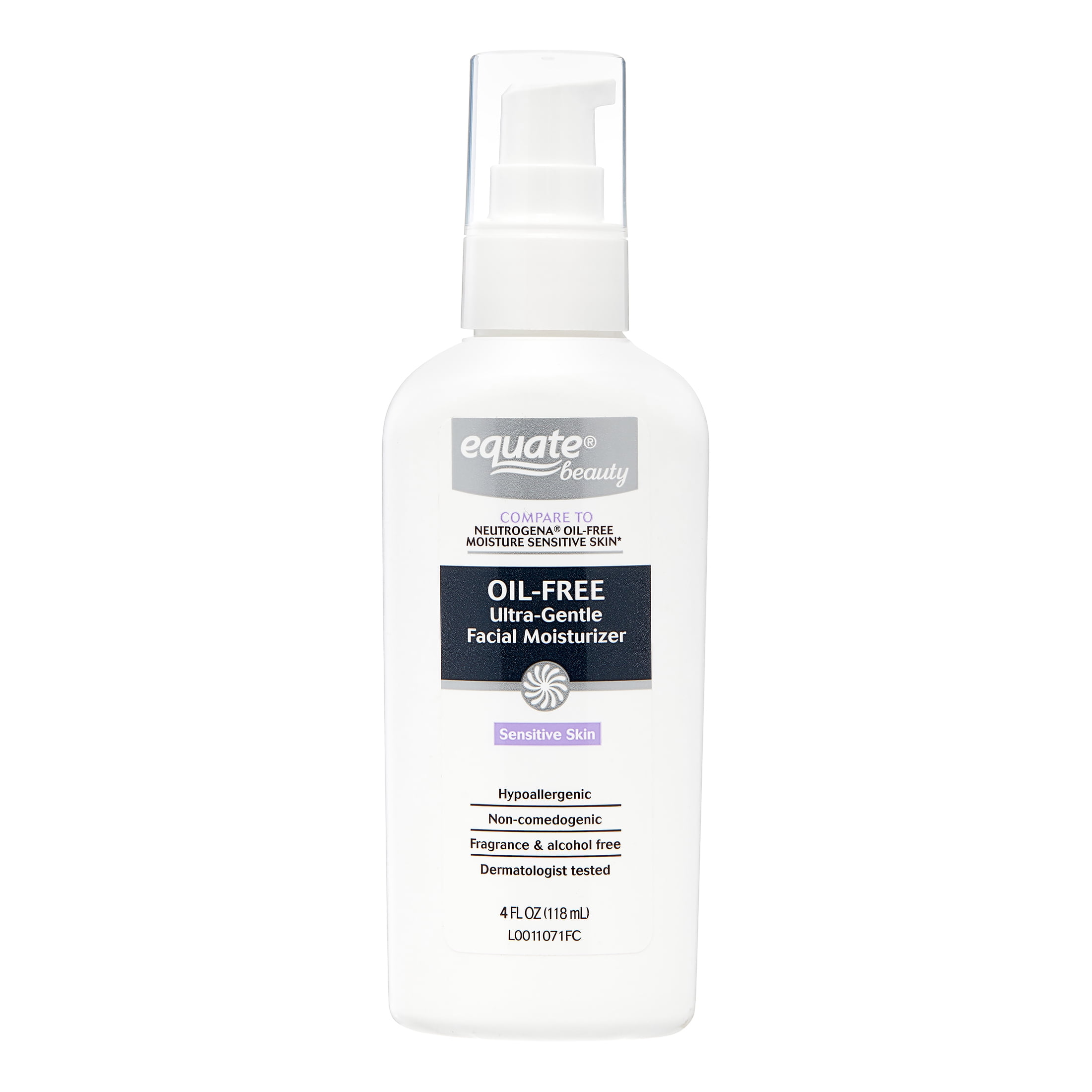 Equate Beauty Oil-Free Ultra-Gentle Facial Moisturizer, 6 oz - Walmart.com