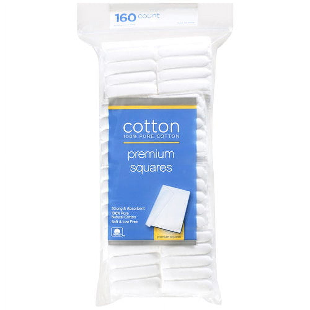 Equate Beauty Premium Pure Cotton Squares, 160 Count - Walmart.com