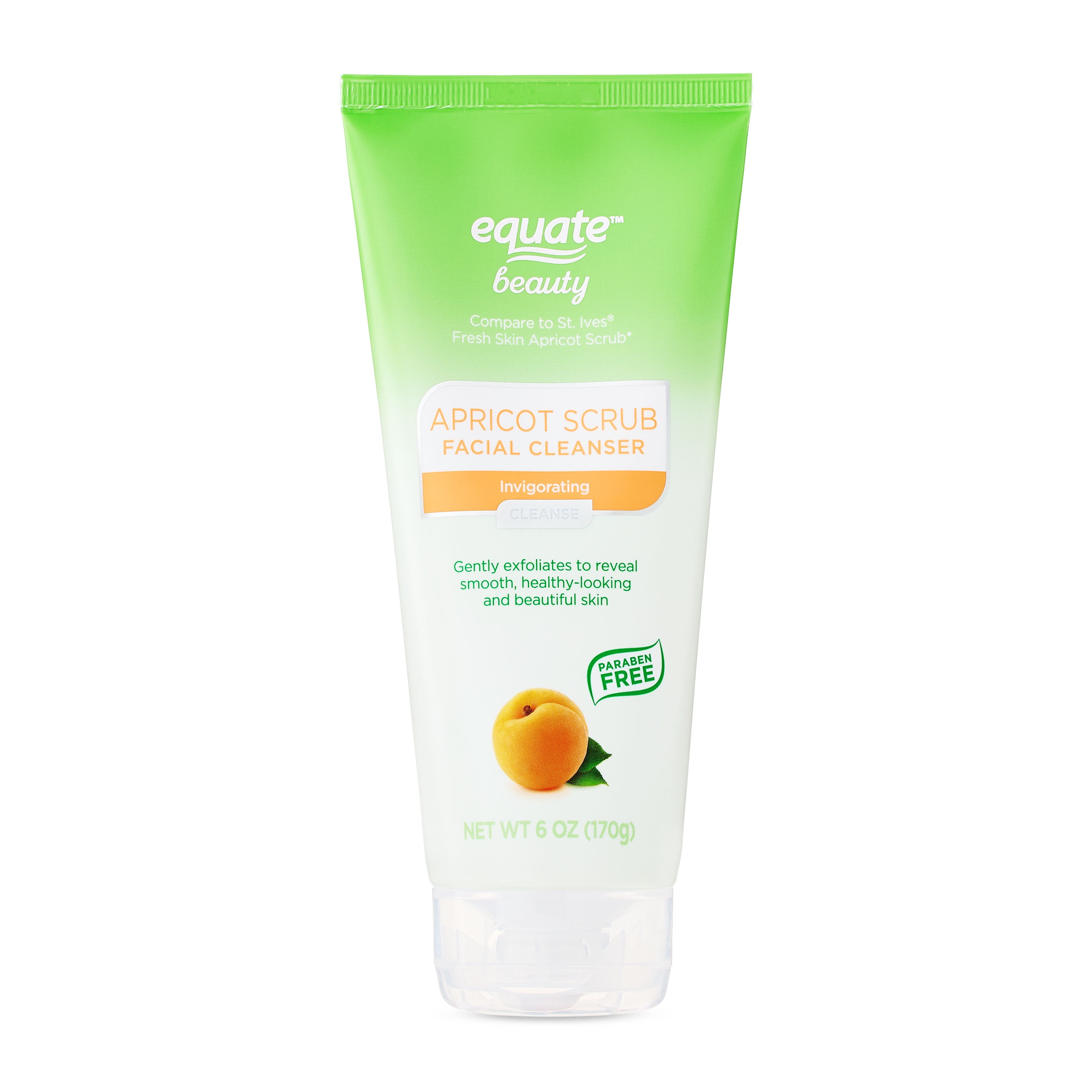 Equate Beauty Refreshing Apricot Scrub Facial Cleanser, 6 oz - Walmart.com