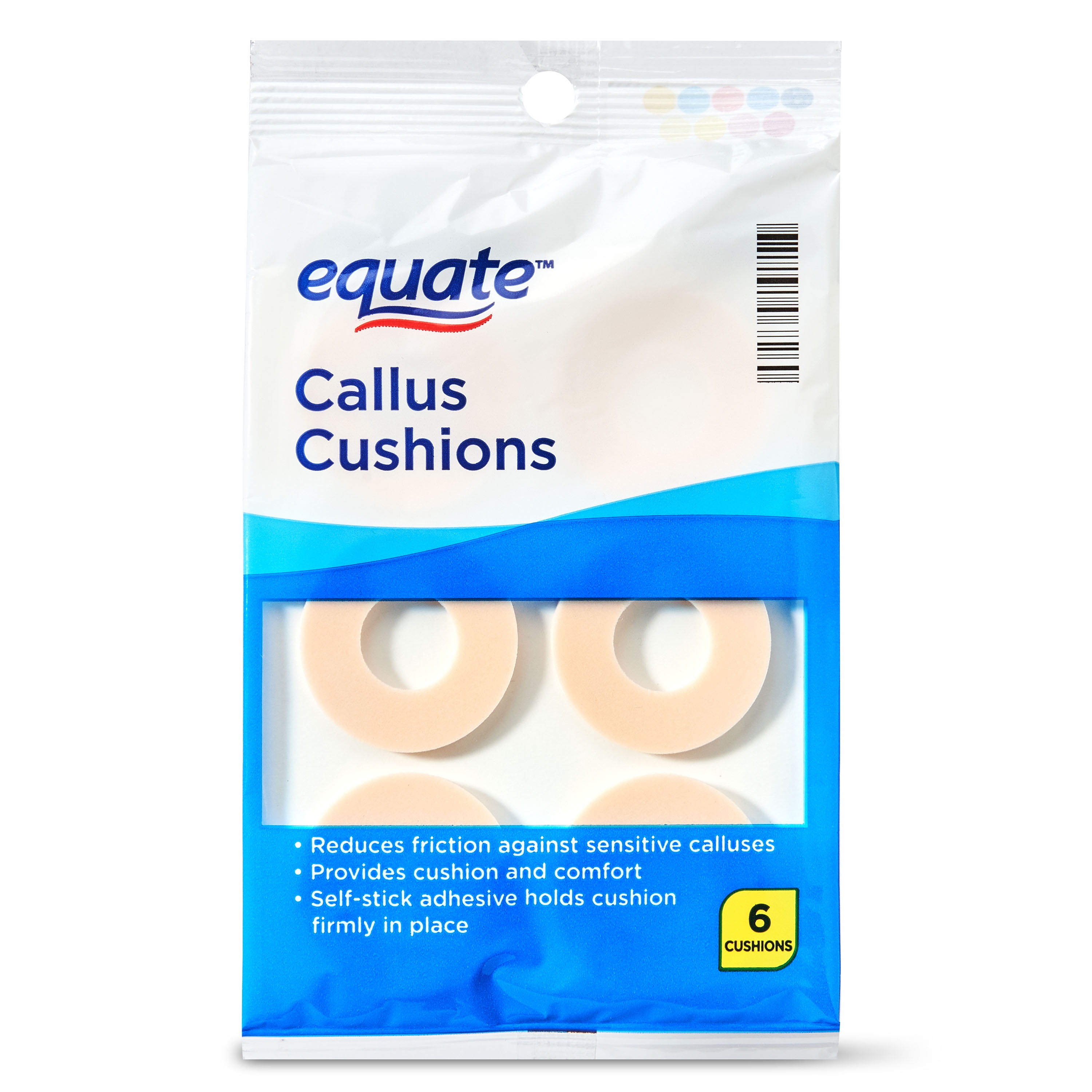 Equate Callus Cushions for Protection and Discomfort, 6 Count HSA/FSA ...