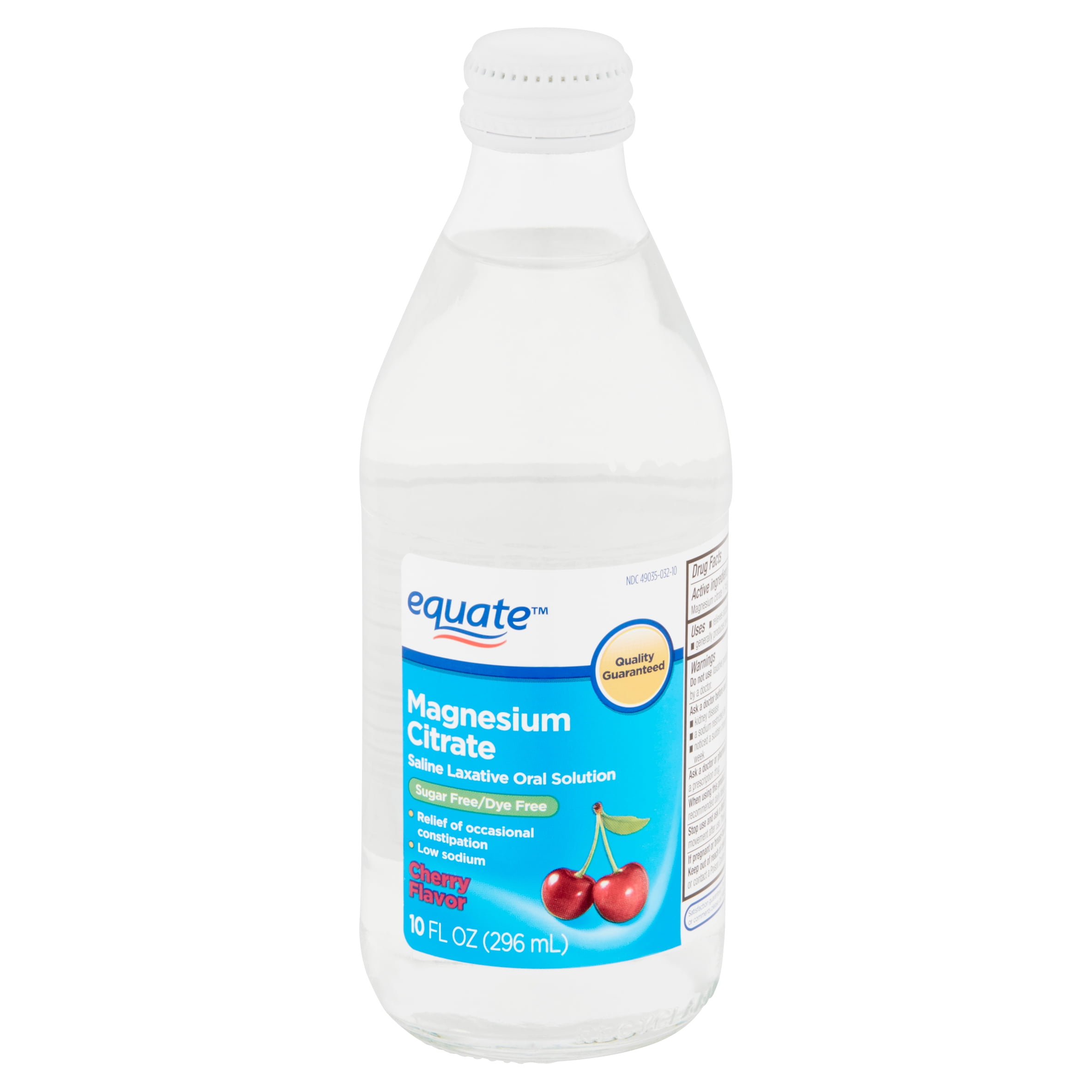 Equate Cherry Flavor Magnesium Citrate Saline Laxative Oral Solution ...
