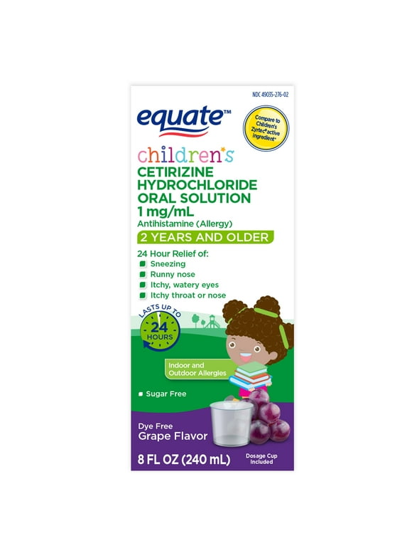 Equate Zyrtec in Allergy Medicine - Walmart.com