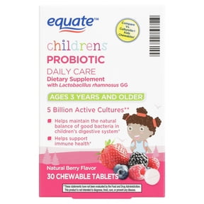 Culturelle Kids Daily Probiotic Supplement for Age 1+, Digestive ...