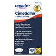 Equate Cimetidine Tablets 200 mg, Acid Reducer,60 Count - Walmart.com