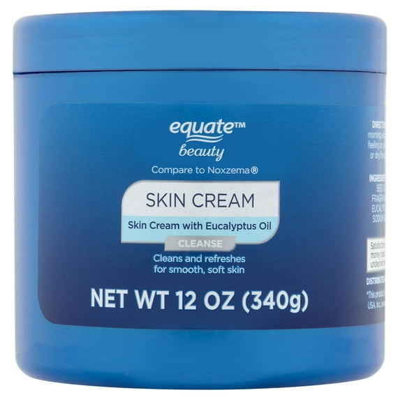 Equate Cleansing Skin Cream with Eucalyptus Oil for Face Care to Clean ...