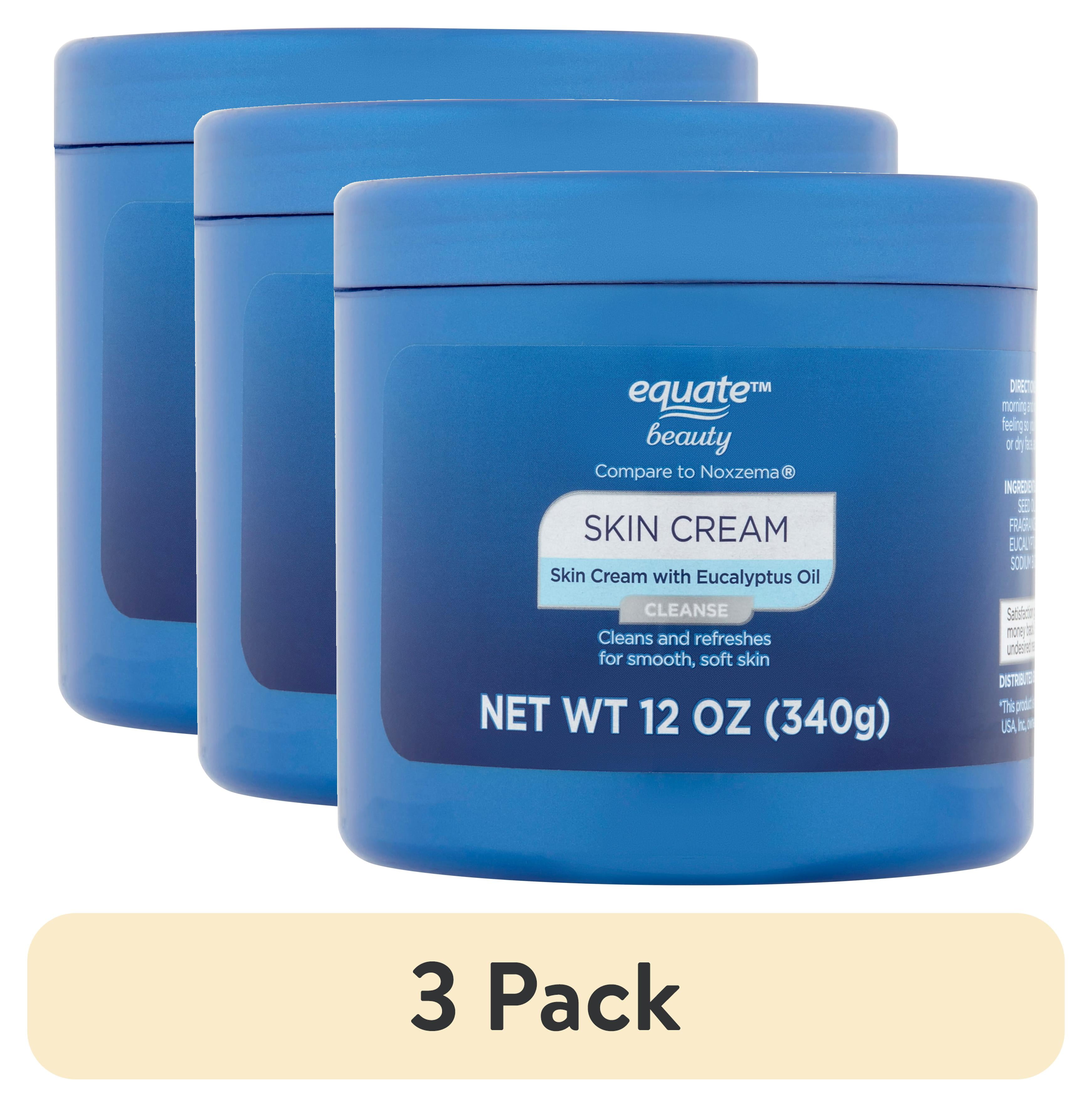 (3 pack) Equate Cleansing Skin Cream with Eucalyptus Oil, 12 oz ...