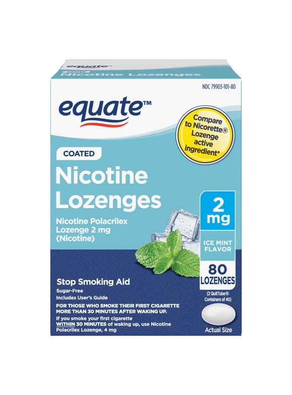 Nicotine Lozenges in Quit Smoking - Walmart.com
