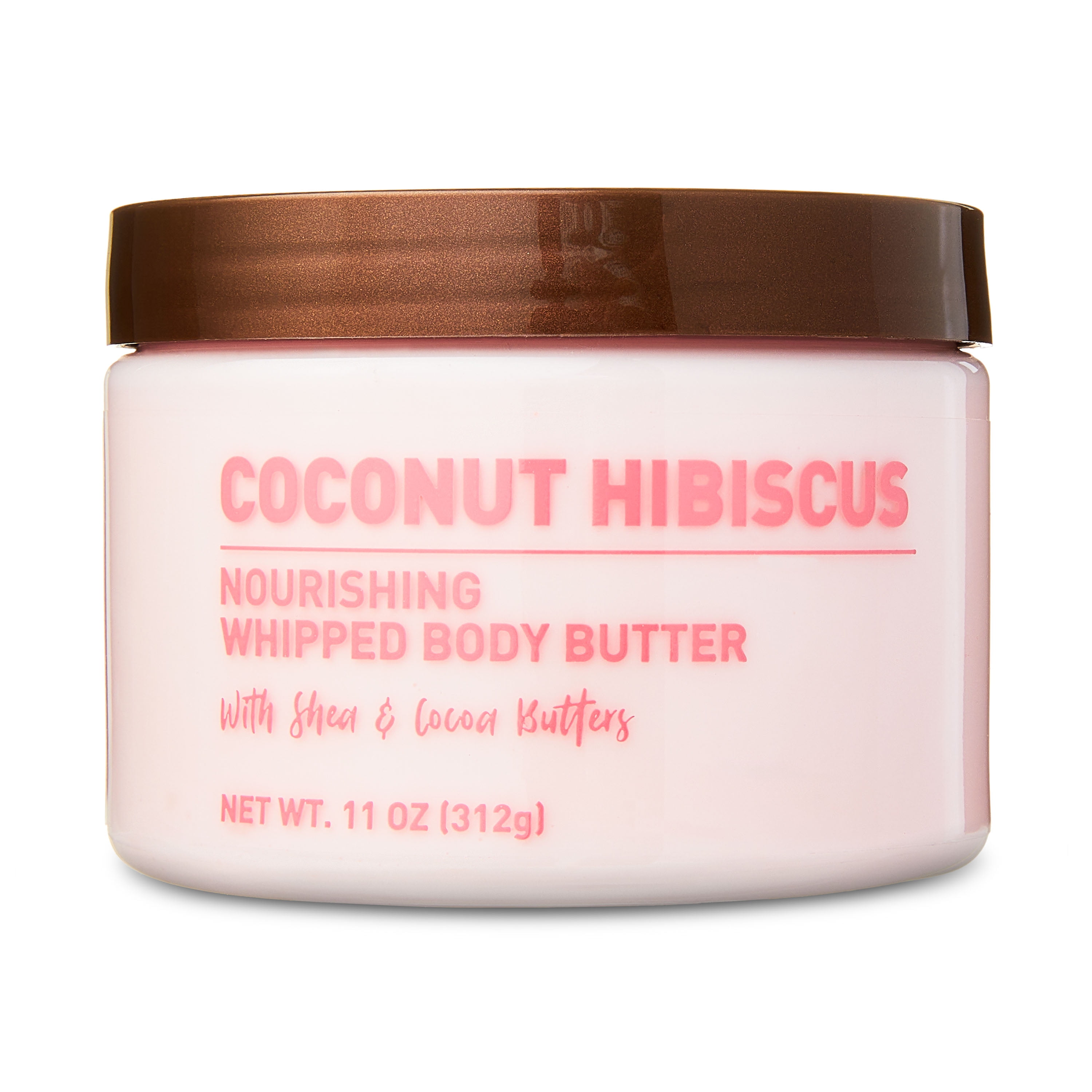 Walmart Whipped Body Butter Coconut Hibiscus 11 oz Moisturizing ...