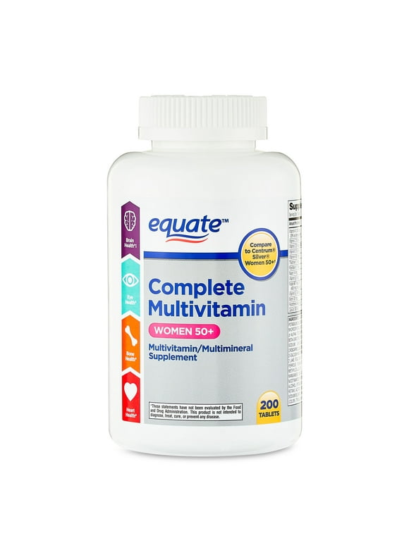 50 Plus Multivitamins in Multivitamins - Walmart.com