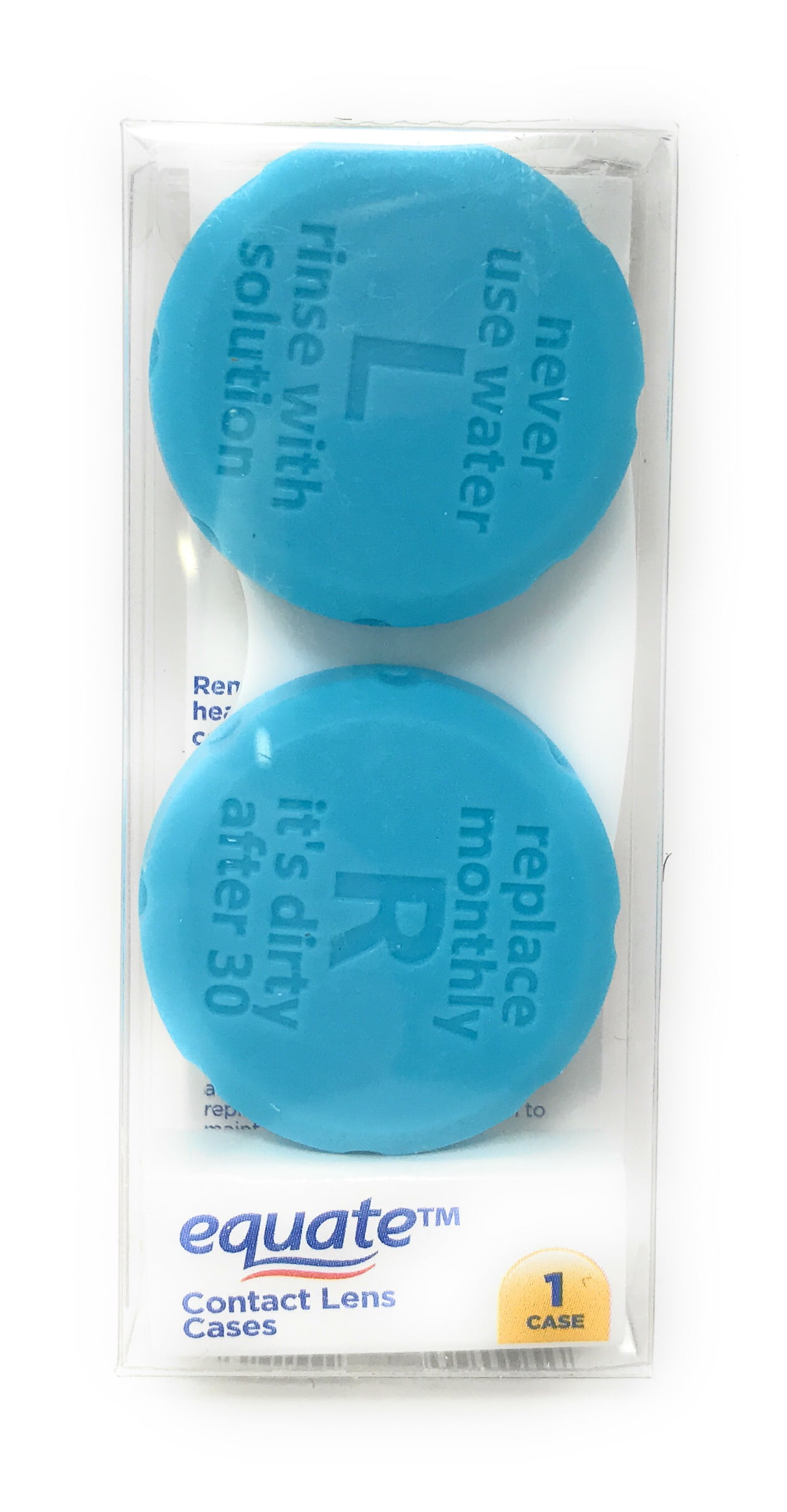 Equate Contact Lens Cases, 1 Ct HSA/FSA Eligible - Walmart.com