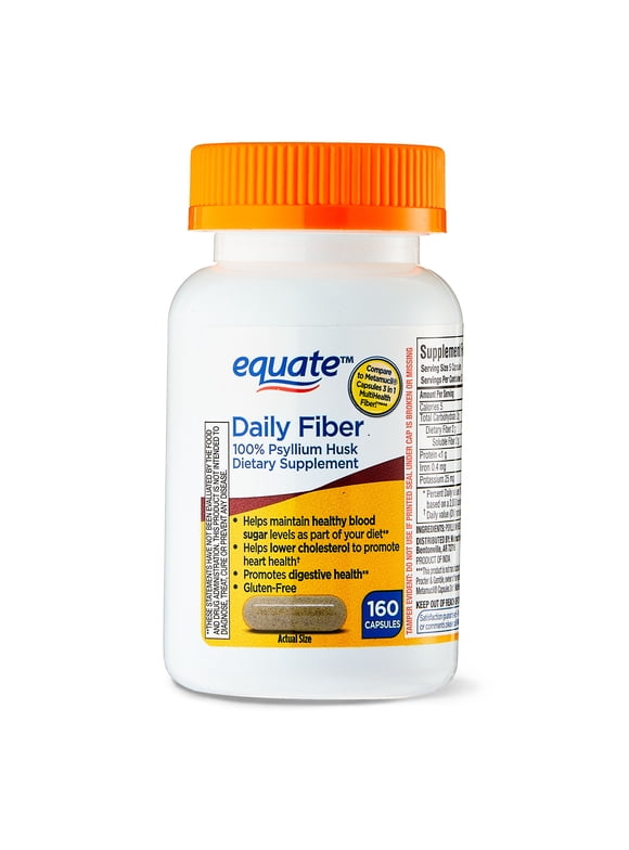 Fiber Capsules in Fiber Supplements - Walmart.com